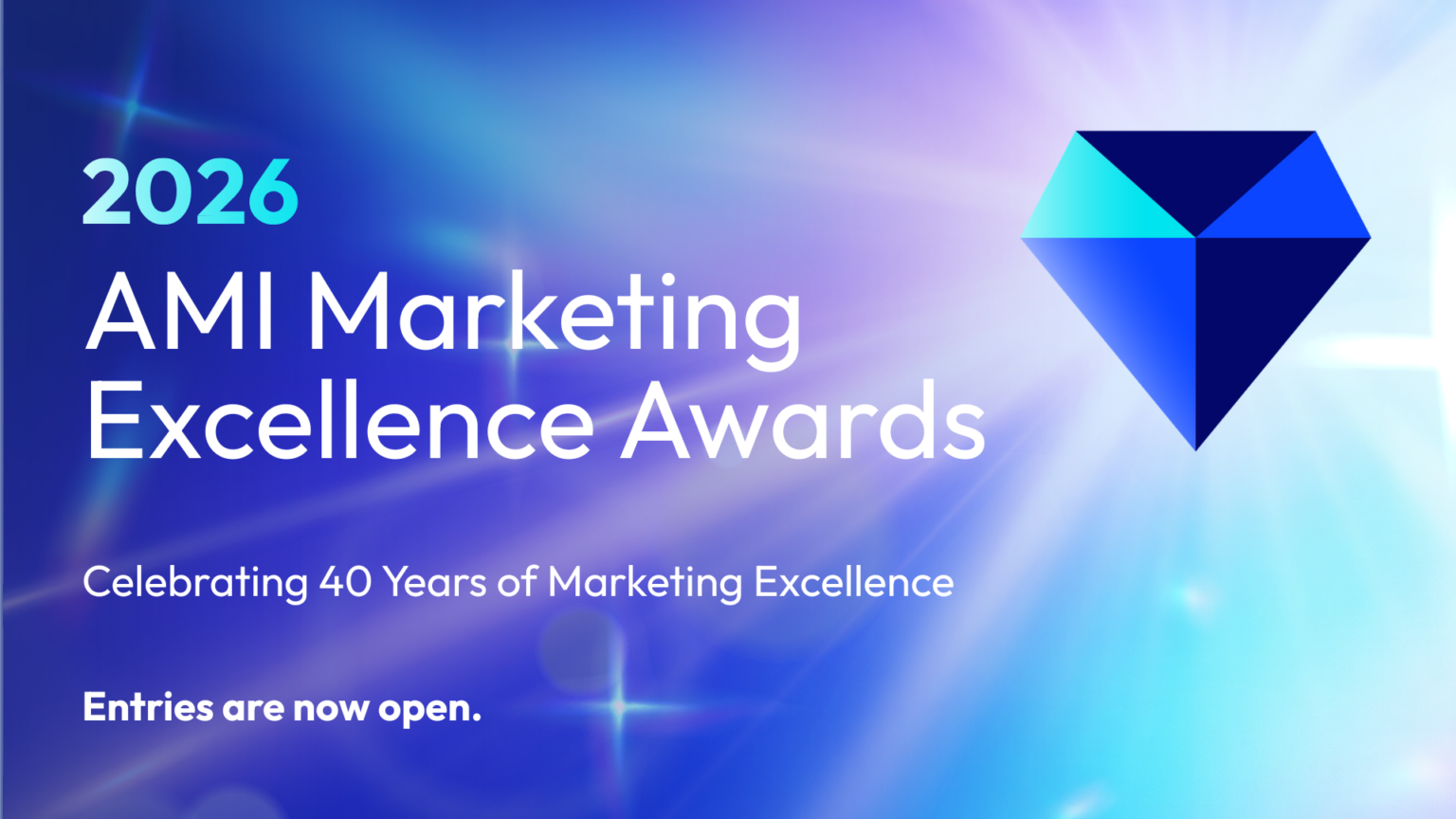 2026 AMI Marketing Excellence Awards - Entries Now Open - AMI